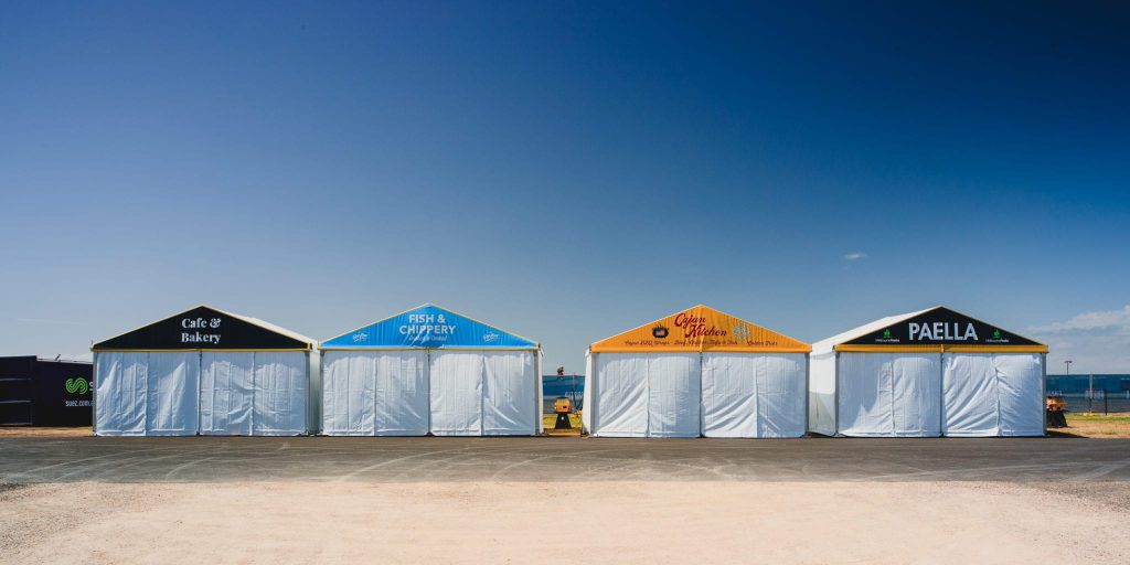 Multiflex A-Frame Marquee 6m Wide - Moreton Hire