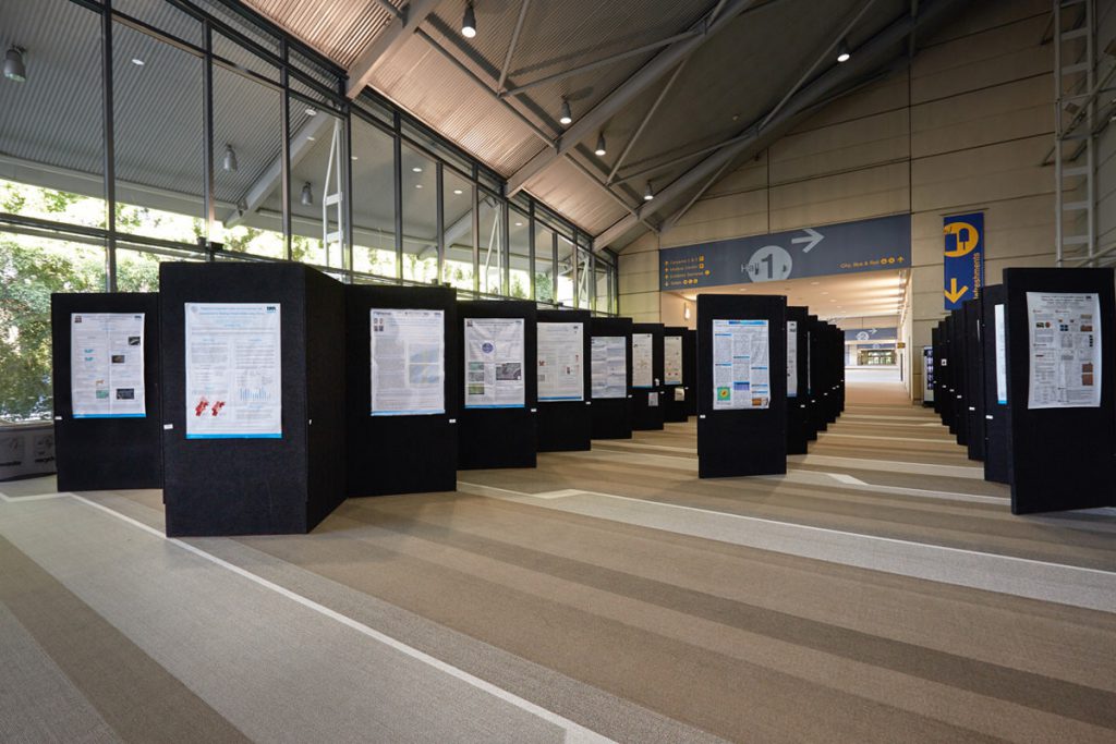 Vertical Display Panel on Castors - Moreton Hire