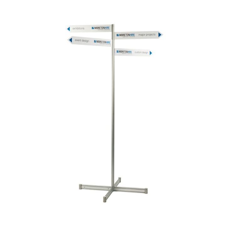 A3 Stainless Steel Directional Sign - Browse Hire Range Online Or Call ...