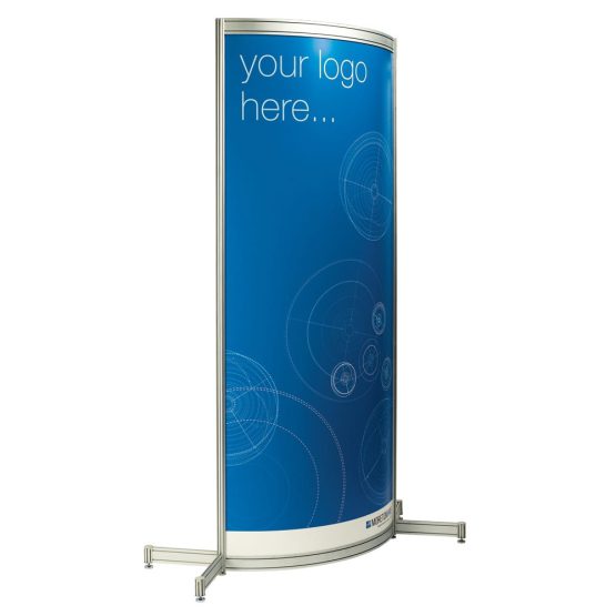 Freestanding Curved Sign - Moreton Hire