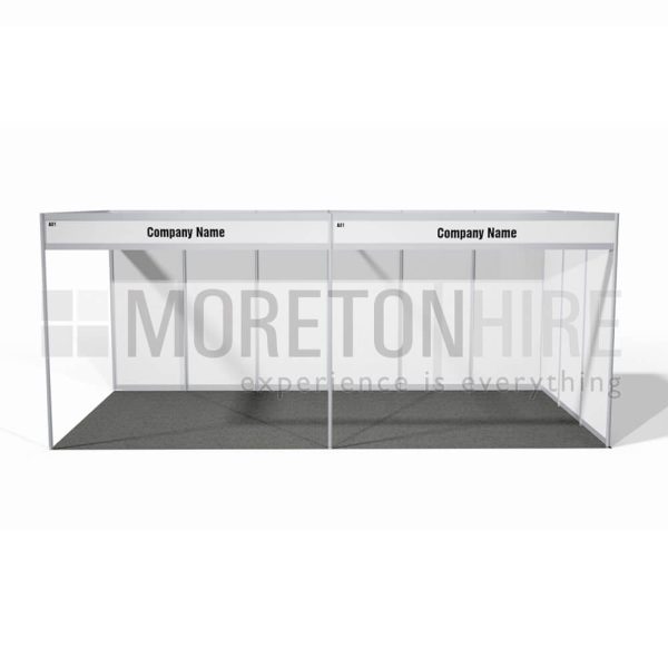 Oxley 6m x 3m Exhibition Stand - Moreton Hire